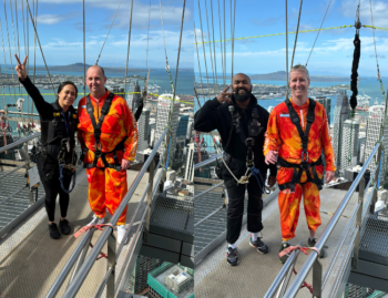 Mitre 10 Takes the Leap: Drop Your Boss 2024 - Graeme Dingle Foundation